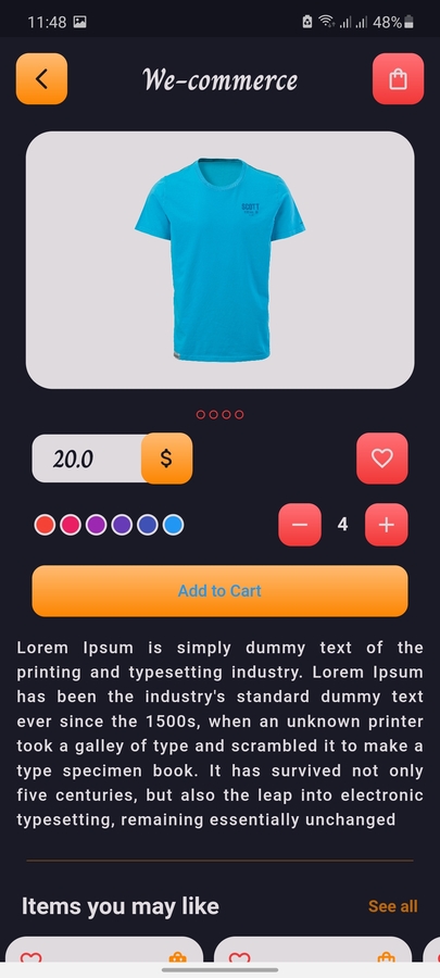 Flutter Kit - UI kits by Mmd7t | CodeCanyon